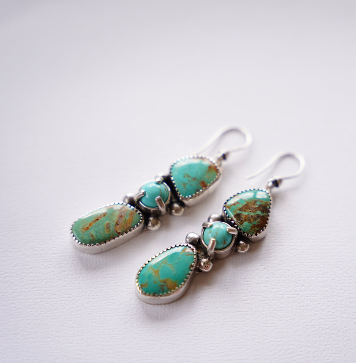 Royston Turquoise Earrings – Mud Lowery